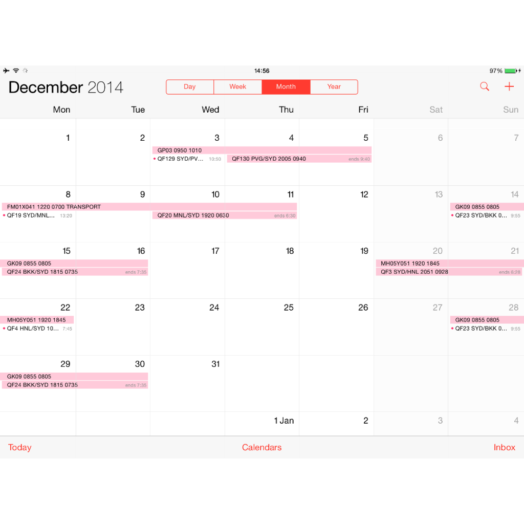 Roster Calendar RosterSMS